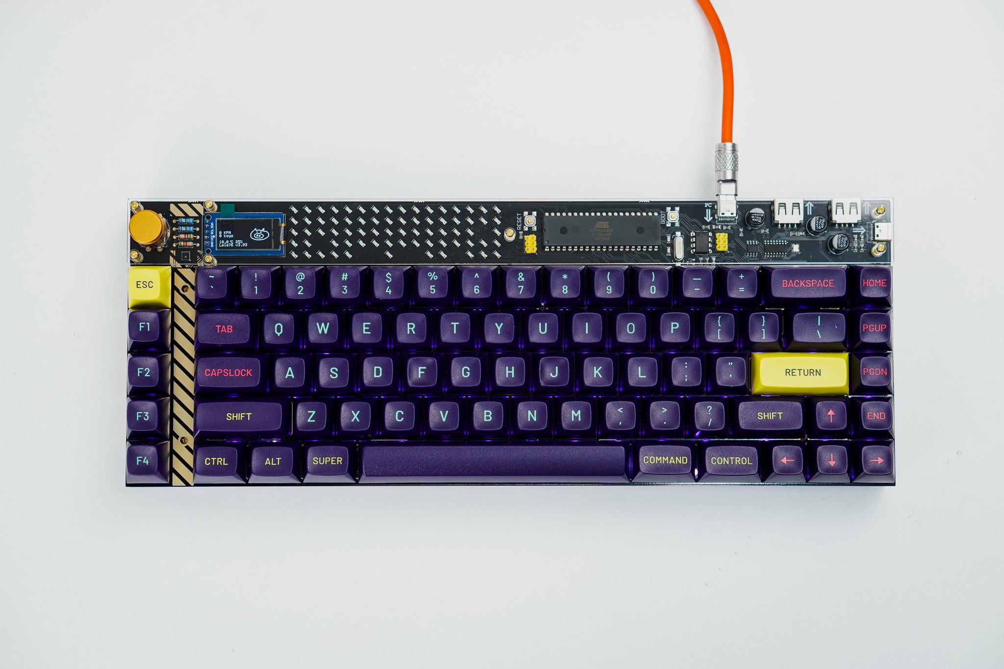 [In Stock] Lelelab Y2K 76 x MT3 Cyber PreBuilt Ready-to-use Keyboard