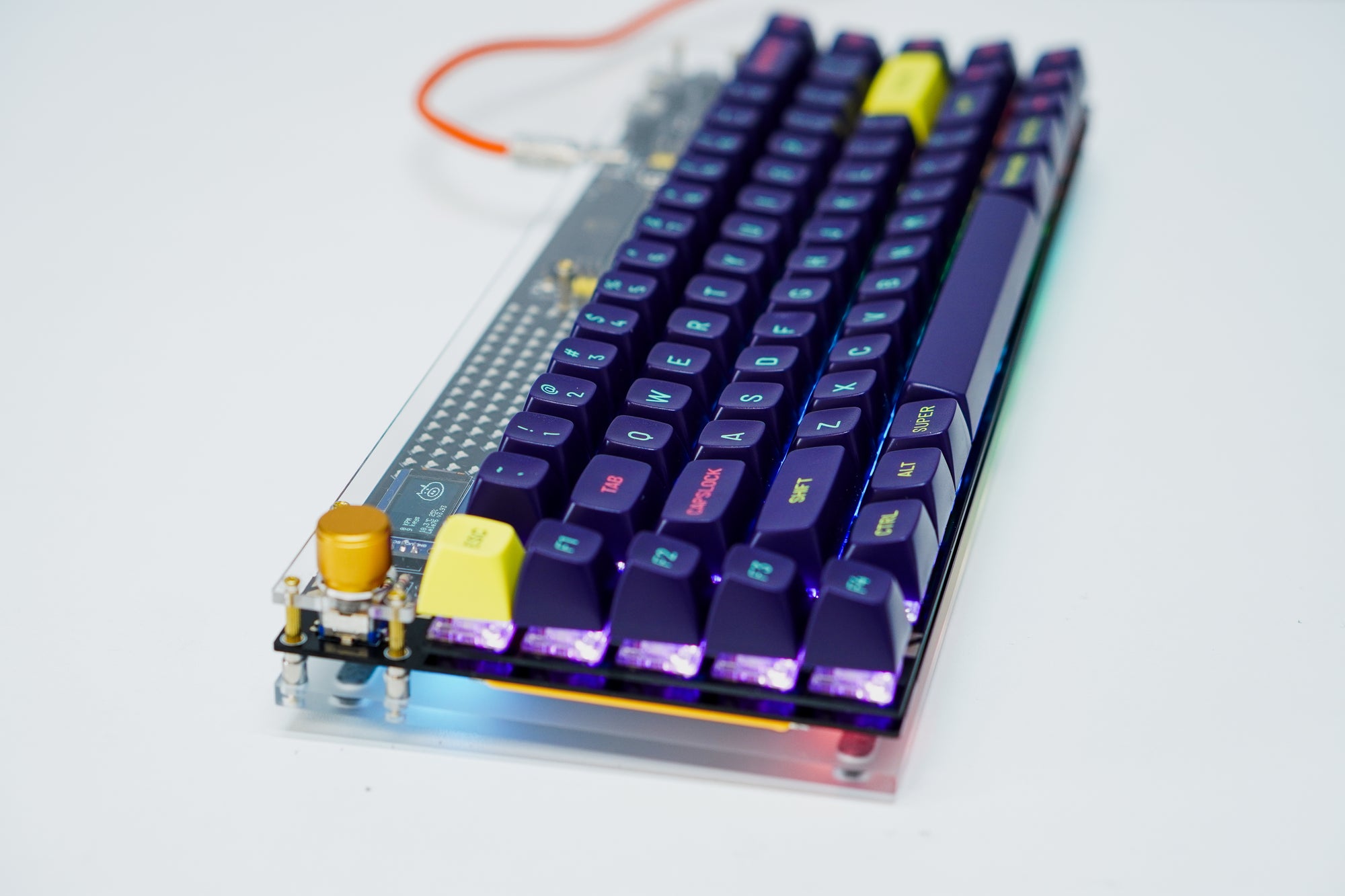 [In Stock] Lelelab Y2K 76 x MT3 Cyber PreBuilt Ready-to-use Keyboard
