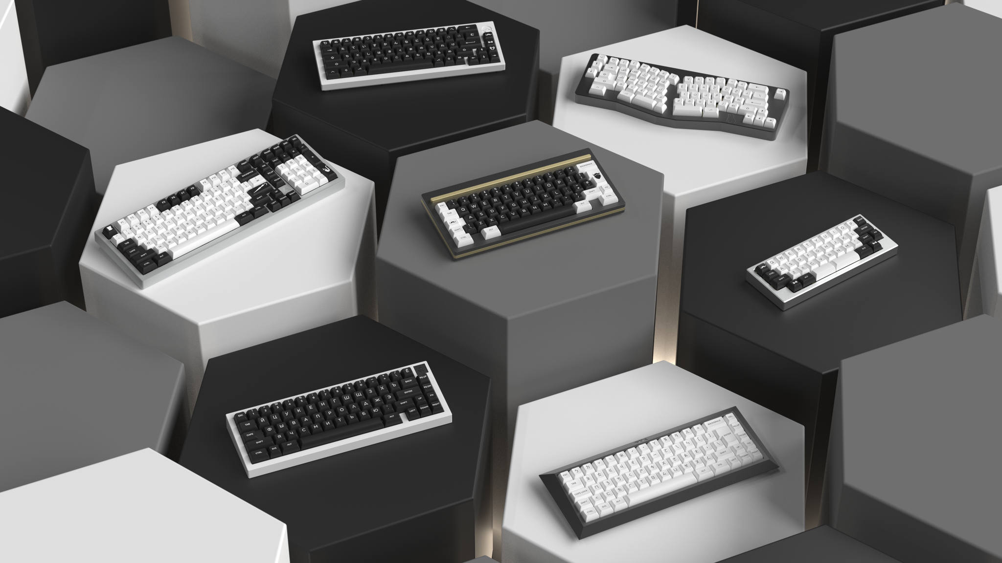 [In Stock] KAT Monochrome