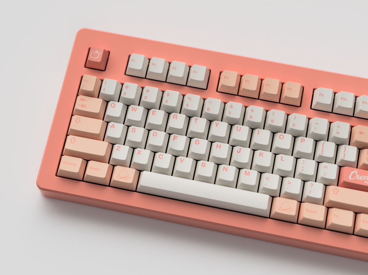 [In Stock] GMK Peaches n Cream Lite